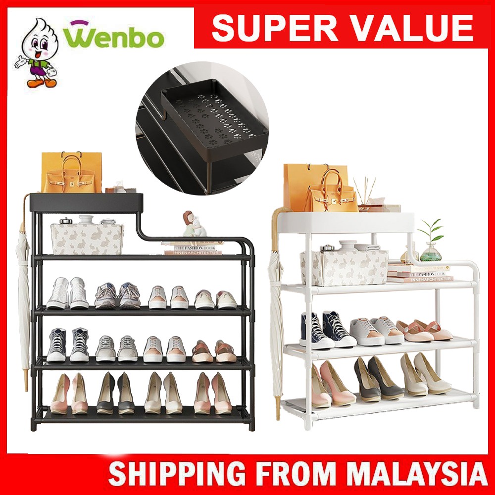 Wenbo Multilayer Shoe Rack Indoor Simple Shoe Rack Home Economical Shoe ...