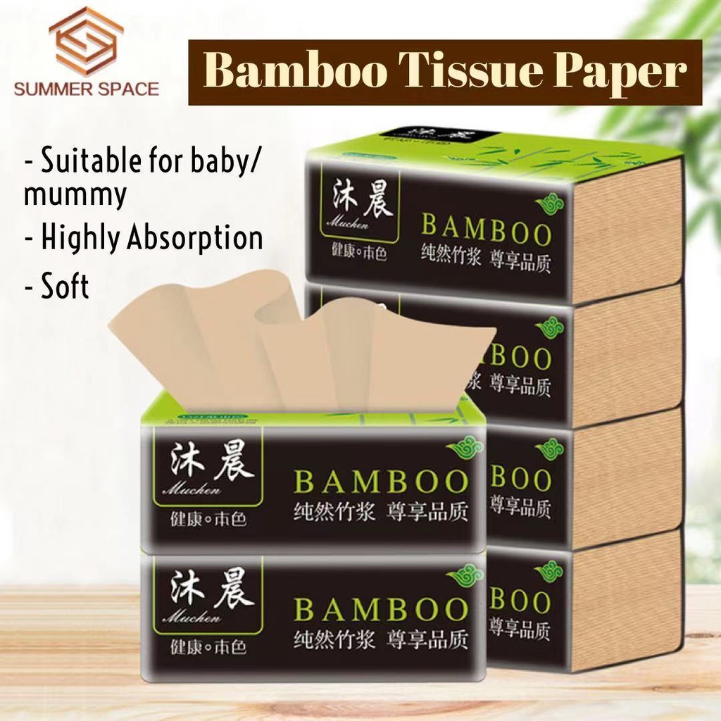 🔥HOT DEAL🔥 Original Wood Pulp 4PLY 210 Sheets Premium Bamboo Tissue ...