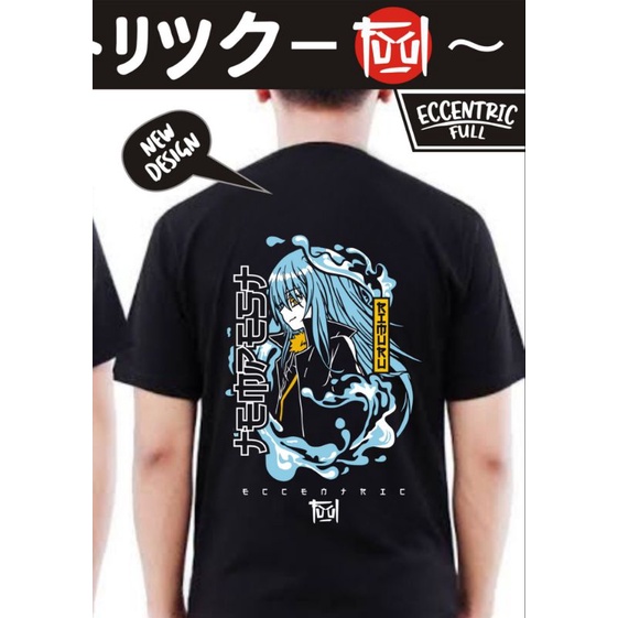 Rimuru tempest T-Shirt anime tensei shitara slime datta ken | Shopee ...