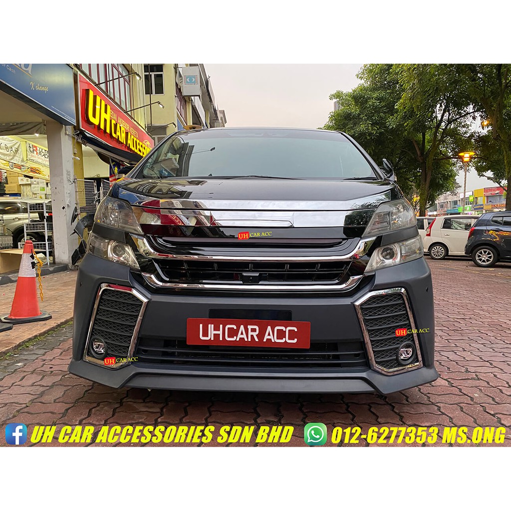 TOYOTO VELLFIRE 2012-2015 ANH20 BODYKIT BUMPER CONVERT TO VELLFIRE ...