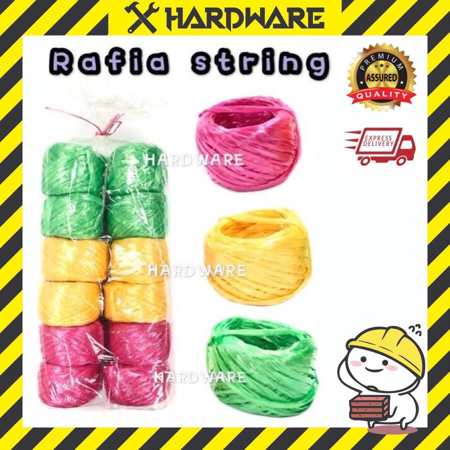 Rafia string/Tali rafia/Plastic string/Small String Rope/Rafia rope ...