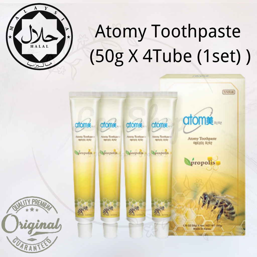 Atomy Toothpaste 50g 艾多美蜂胶牙膏 (100% original) | Shopee Malaysia