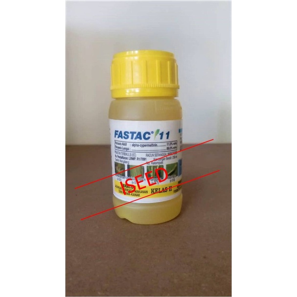BASF FASTAC 11 250ML Alpha-cypermethin 11% Racun Ulat Beluncas/Ulat Gulung Daun/Pianggang/Ulat ...