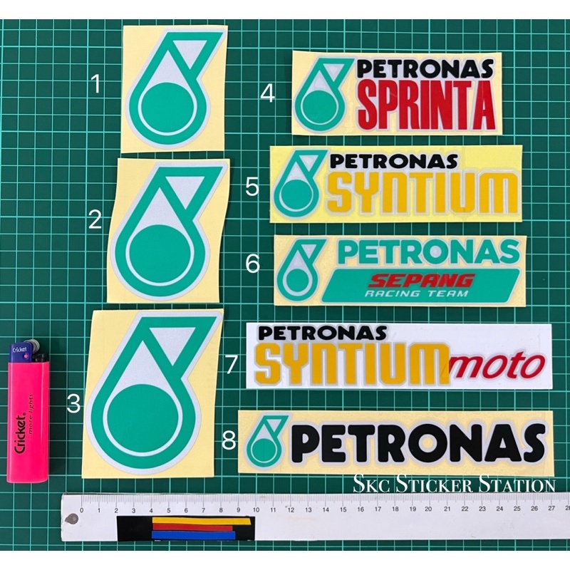 Petronas/Petronas Sprinta/Syntium/Syutiummoto/Sepang Motorsport Sticker ...