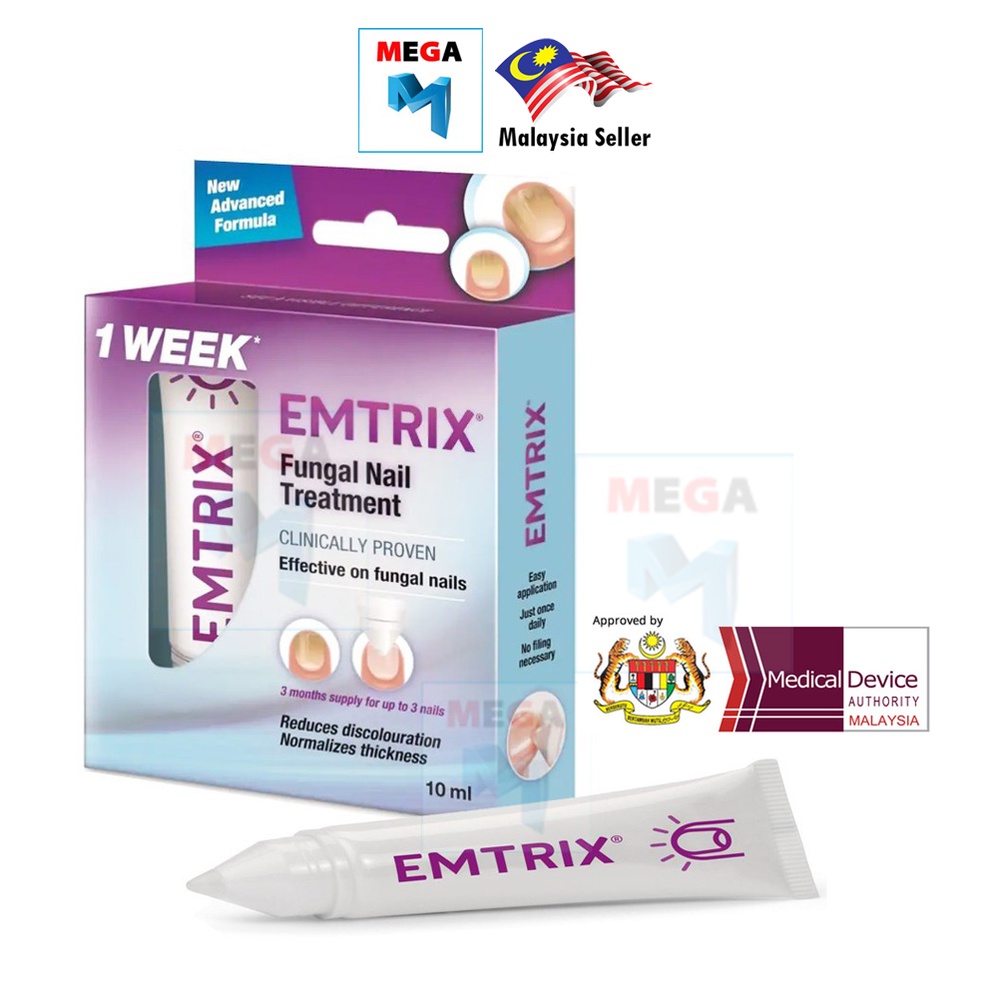 Emtrix Anti-fungal Nail Treatment 10ml | Shopee Malaysia