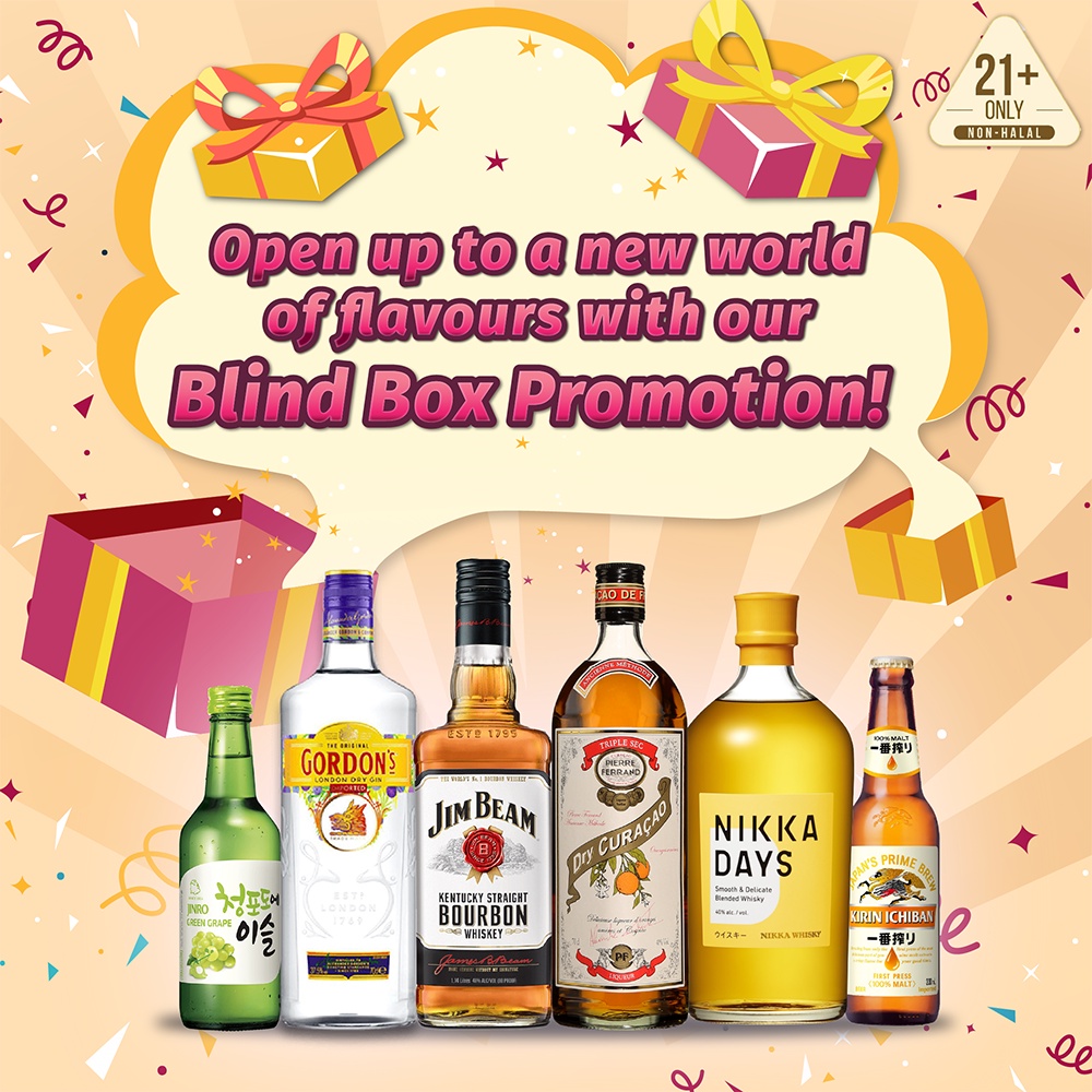 Alcohol Blind Box (Get up to 3 random drinks!) | Shopee Malaysia