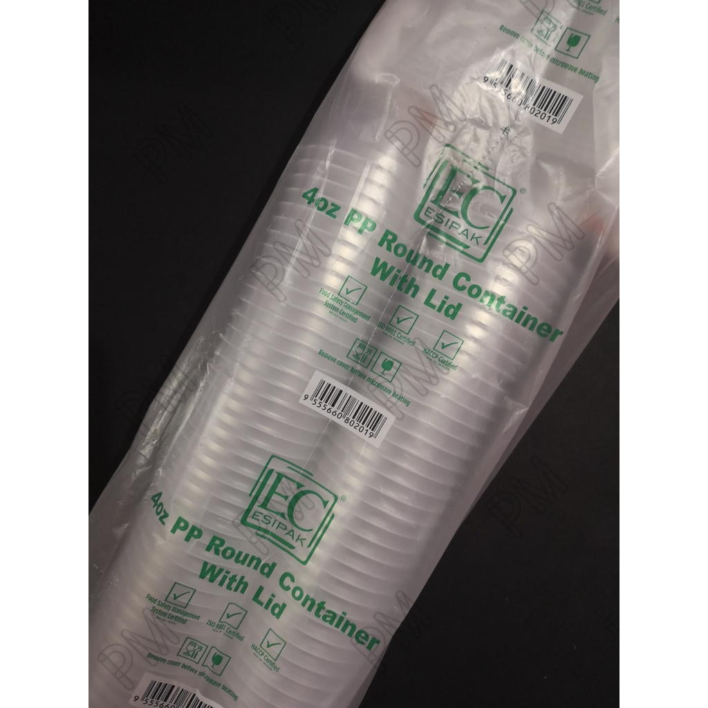 【READY STOCK‼️】8oz /4oz Bekas Dadih / Jelly / PP Round Plastic ...