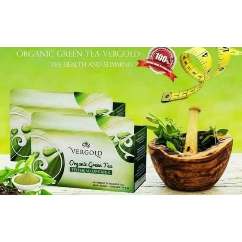 🔥LATEST STOCK🔥100% AMWAY Vergold Organic Green Tea 有机绿茶 | Shopee Malaysia