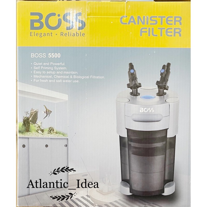 BOSS 5500 Canister Filter ( For 1.5 - 2.0 feet tank ) | Shopee Malaysia