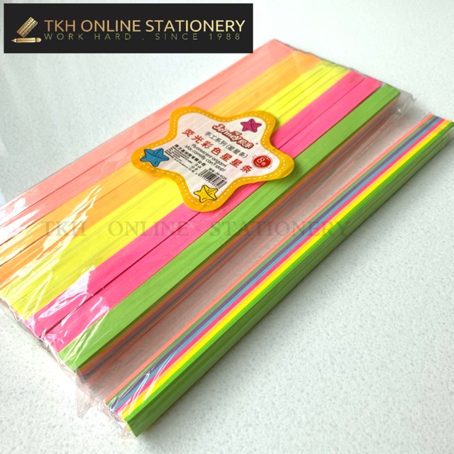 Star Paper / Kertas Lipat Bintang / 星星纸 (8colours in 1)(1 Stick Around ...