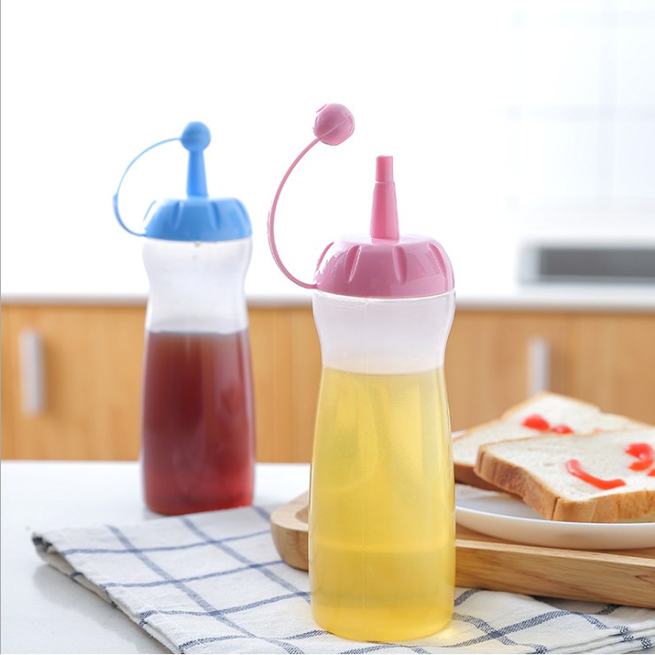 Ndb.Kitchen Botol Sos Bottle Plastic Squeeze Sauce Tomato Condiment ...