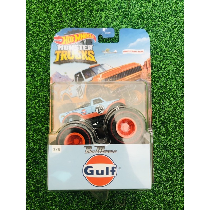 Hot Wheels Monster Truck Pure Muscles Gulf series | Shopee Malaysia