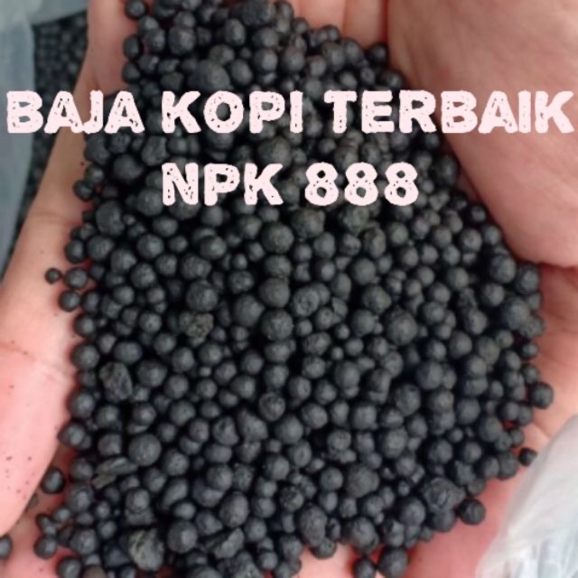 Baja kopi organic fertilizer NPK 888 3KG/1KG/500GRAM | Shopee Malaysia