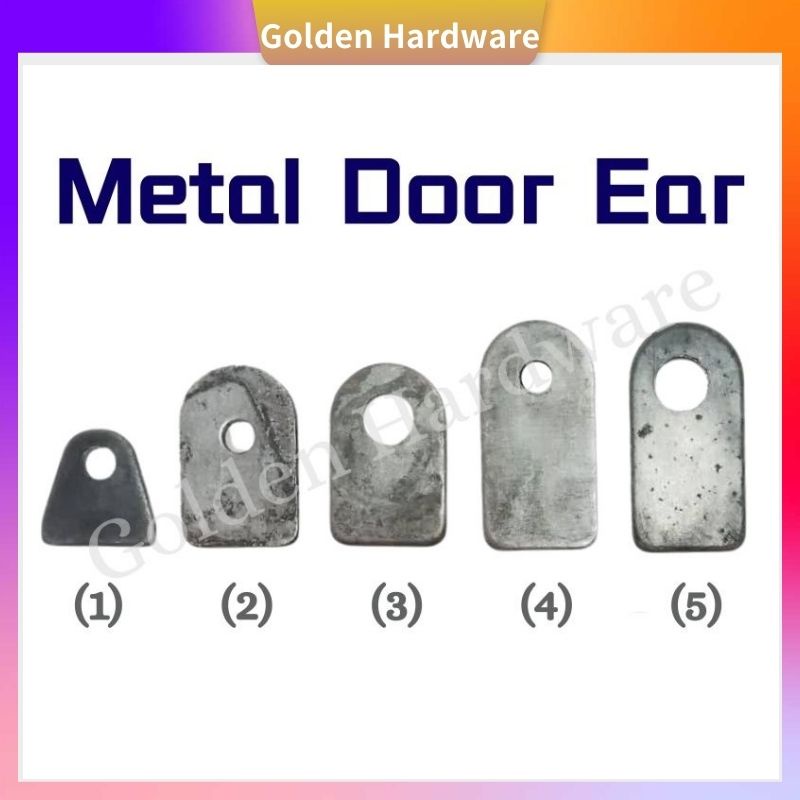 100 Pcs - Metal Door Ear / Ear Bracket / Padlock Eye Bracket / 门耳 ...