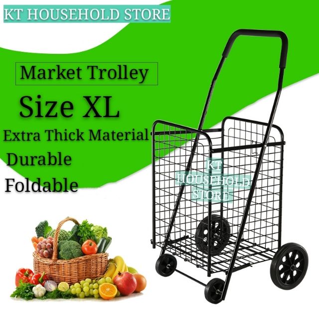 KT WARE XL Market trolley / multi cart shopping cart / pasar troli ...