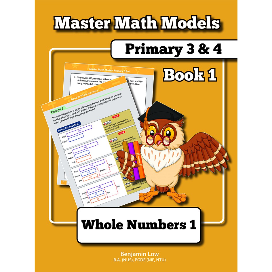 Master Math Models Primary 3 & 4 Book 1 – Whole Numbers 1 Mathematics ...