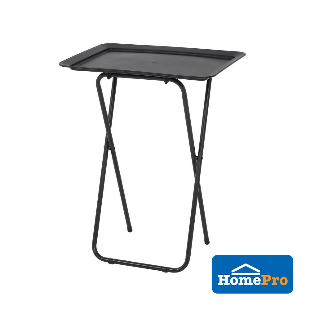 HomePro FURDINI Foldable Table BLISS ST23014B W55xD37xH66 Cm Black ...