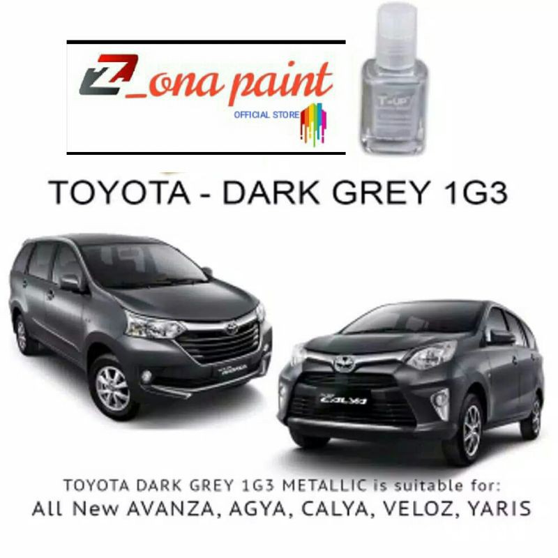 Toyota 1G3 DARK Gray Paint oles | Shopee Malaysia