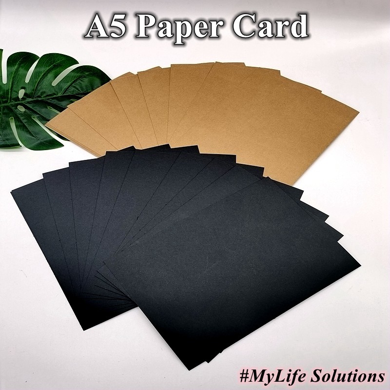 20 Pcs A5 Paper Card /DIY Word Art Card Invitation Card Greeting Card ...