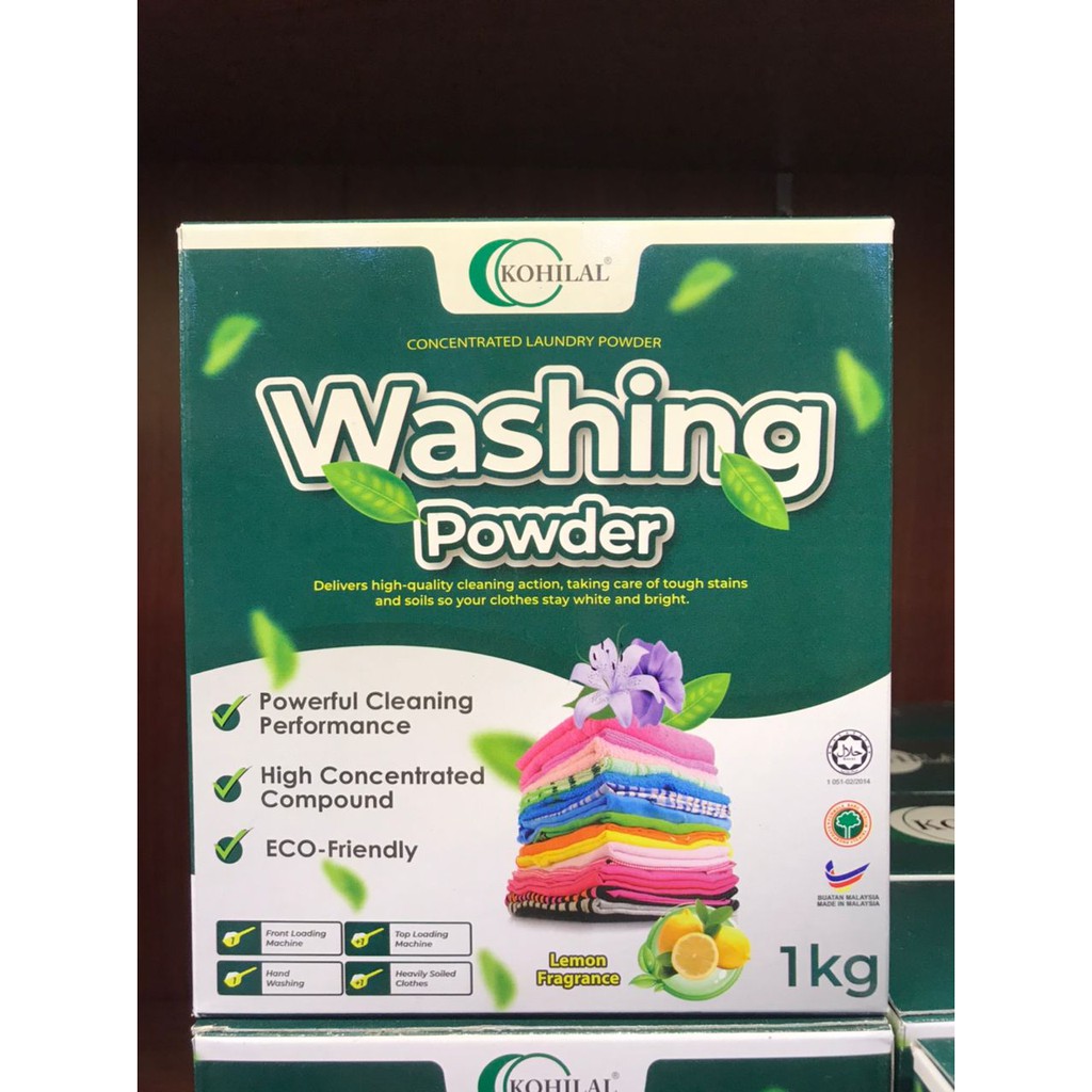 Kohilal - Serbuk sabun Pencuci Pakaian 1kg | Shopee Malaysia