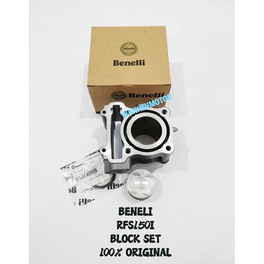 BENELI RFS150 RFS150I 100% ORIGINAL CYLINDER BLOCK SET | Shopee Malaysia