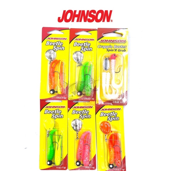 JOHNSON BEETLE SPIN SOFT LURE SP SPINNER BAIT | Shopee Malaysia