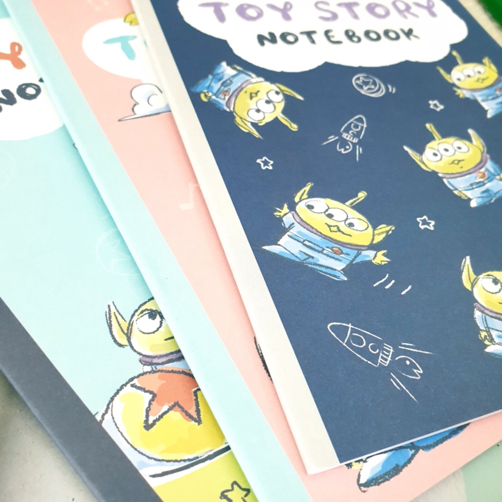 Disney 25K Notebook Three-Eyed Monster Fixed Page Notes Horizontal 25K ...