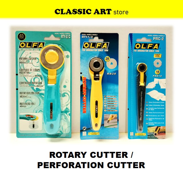 OLFA Rotary Cutter / Perforation Cutter | Shopee Malaysia