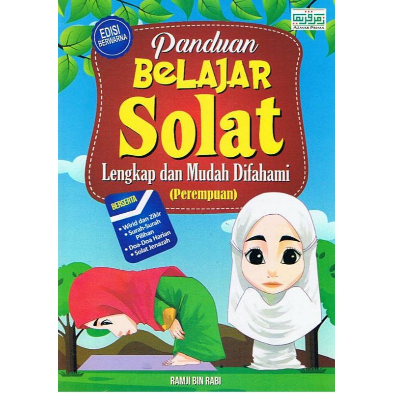 Panduan Belajar Solat Lengkap dan Mudah Difahami (Perempuan) | Shopee ...