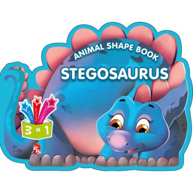 Animal Shape Book - Rhinoceros/Stegosaurus/Triceratops/Brachiosaurus ...