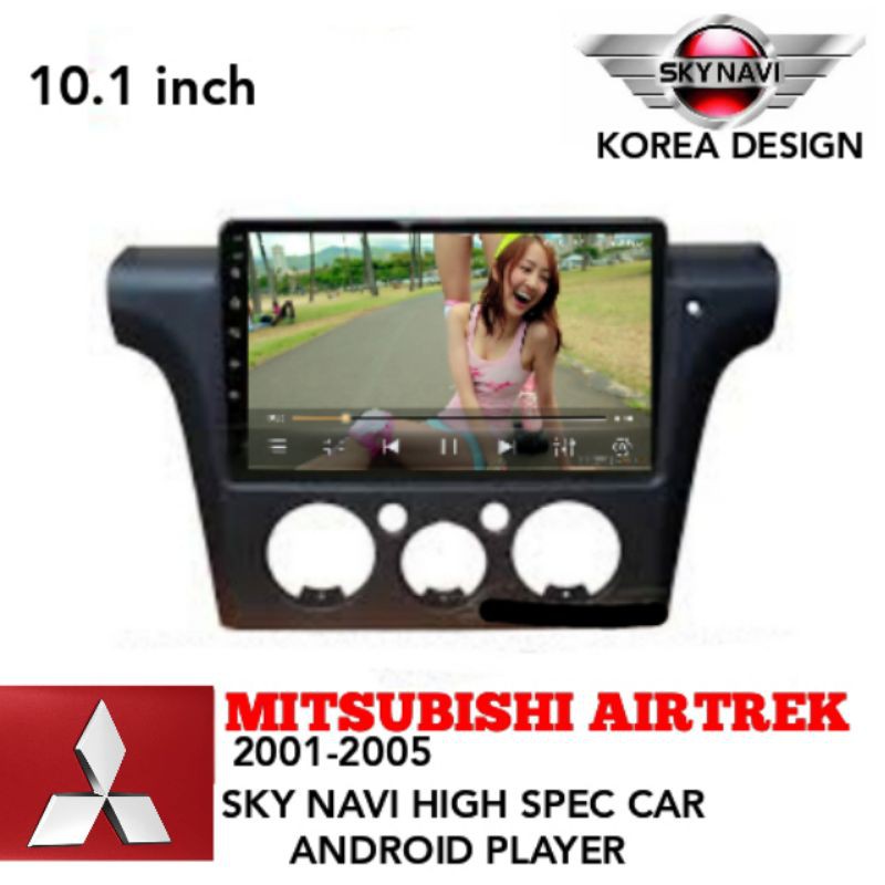 MITSUBISHI AIRTREK SKY NAVI HIGH SPEC CAR ANDROID PLAYER | Shopee Malaysia