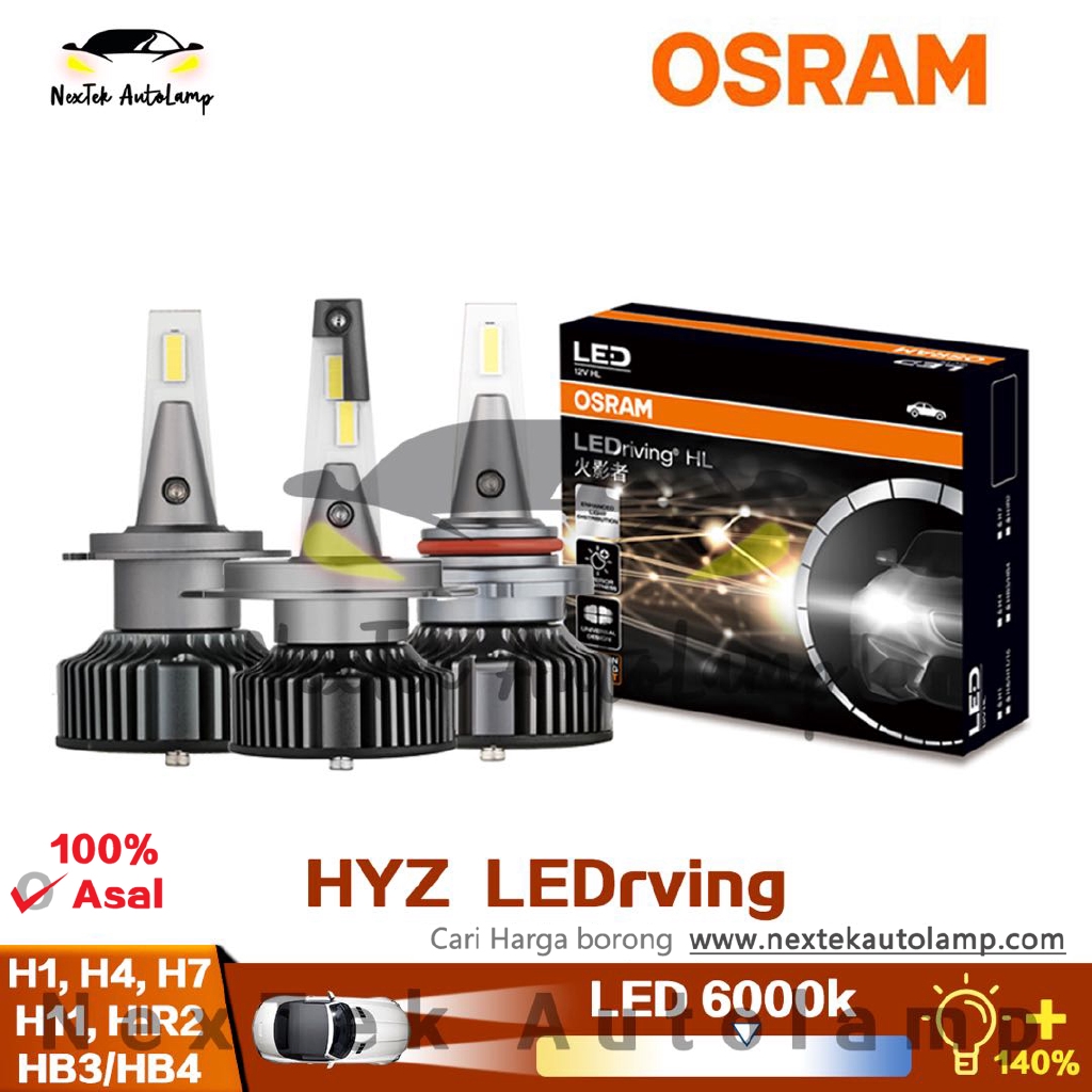 Osram Hyz Led H1 H4 H7 H8 H11 H16 9012 9005 9006 Hb2 Hb3 Hb4 Hir2