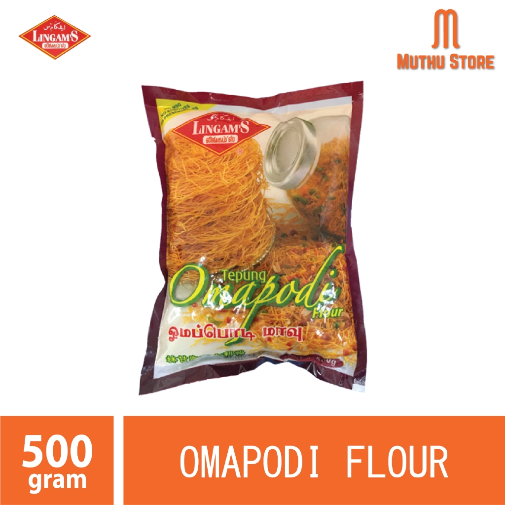 LINGAMS OMAPODI FLOUR 500g | Shopee Malaysia
