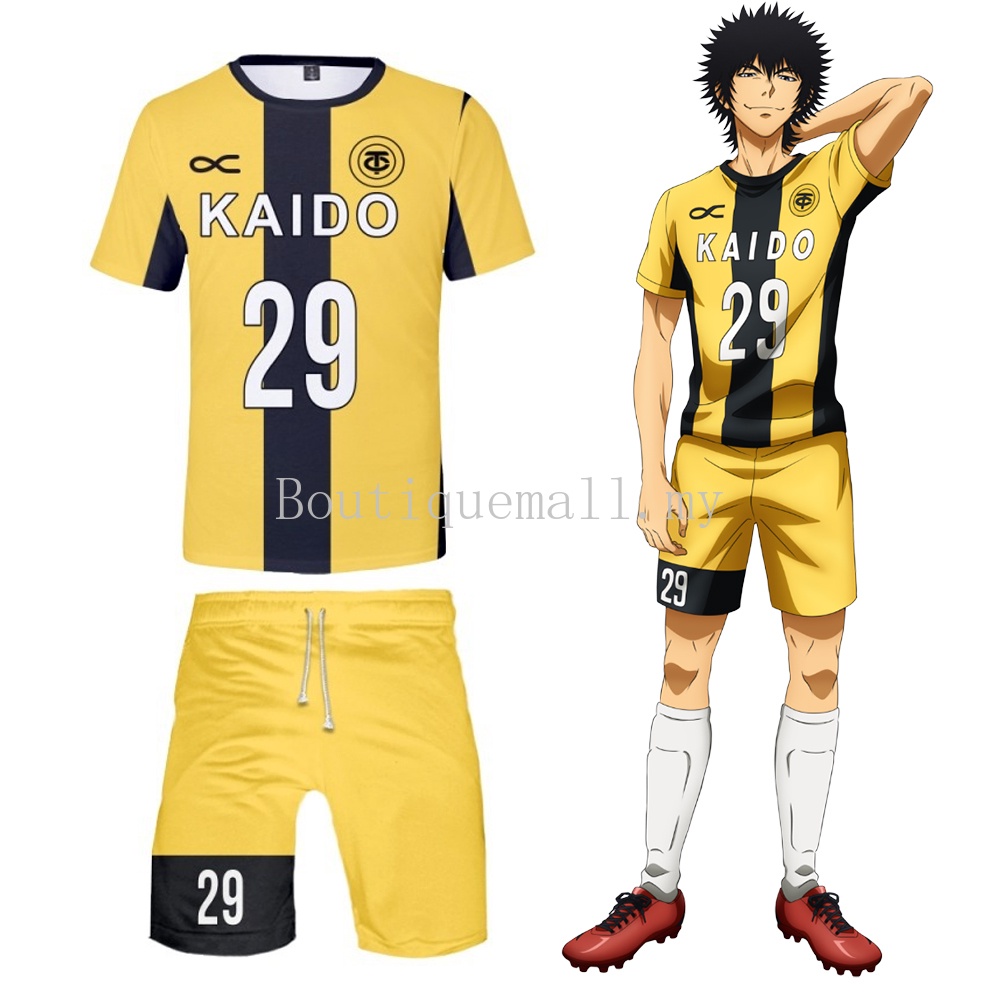 Ao Ashi Cosplay Ashito Aoi Costume Football Jersey Sportswear Ashito ...