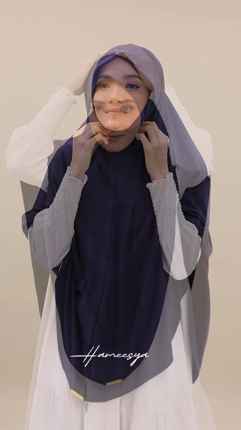 Tudung Labuh Cotton NAILA Tudung Berdagu Tudung Ironless Tudung Sarung ...