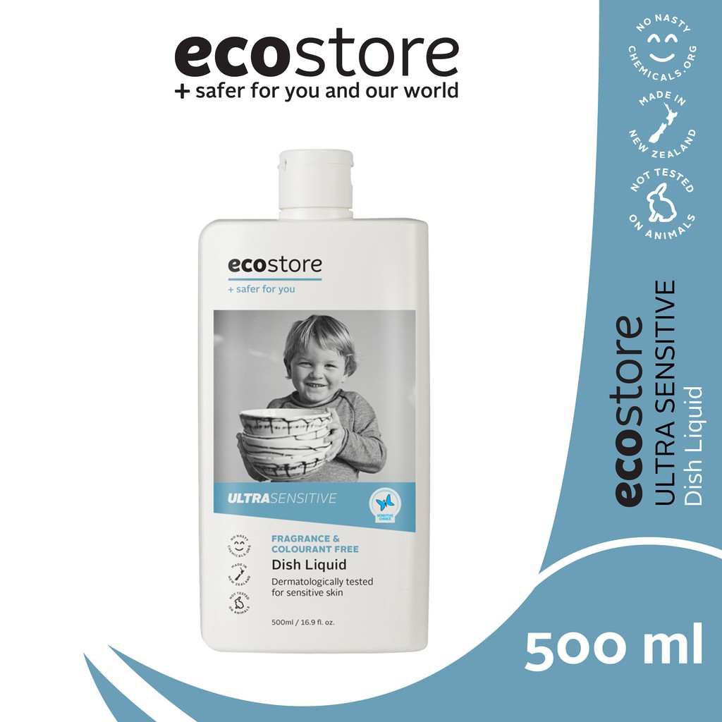 EcoStore Ultra Sensitive Dish Wash Liquid (500ml) | Shopee Malaysia