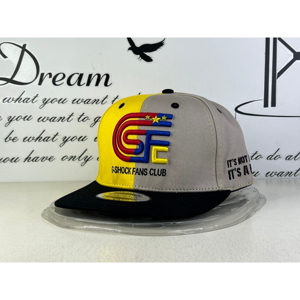 GSHOCK - GSFC (CUSTOM PREMIUM Snapback - Cap Premium Quality Embroidery ...