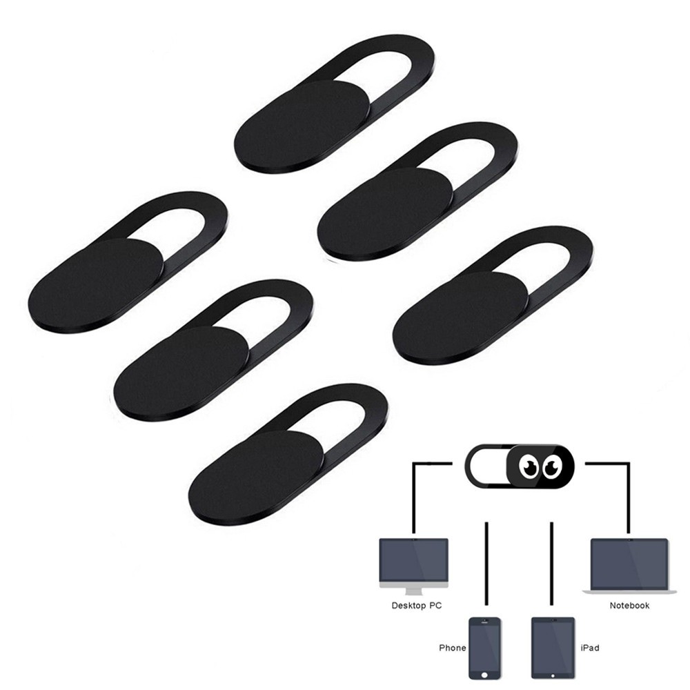 3pcs ultra-thin webcam cases shutter magnet slider camera cover for ...