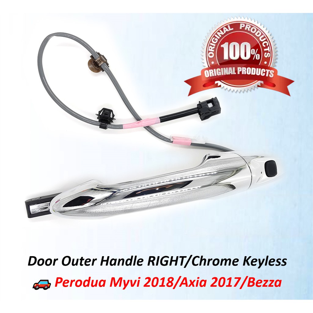 ORIGINAL Perodua Bezza/Myvi/Axia 69210-BZ280 Door Outer Handle/Chrome ...