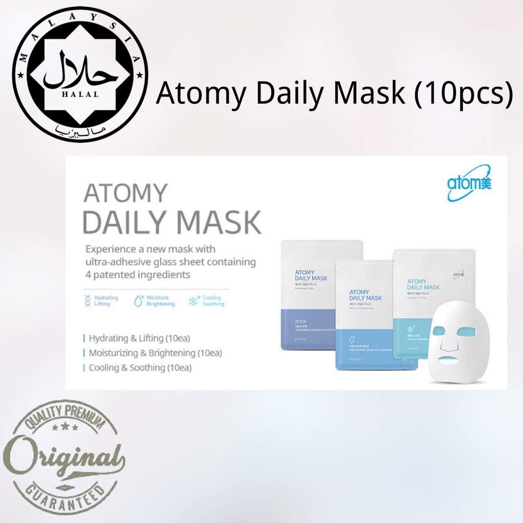 Atomy Daily Mask (cooling & soothing / moisture & brightening ...