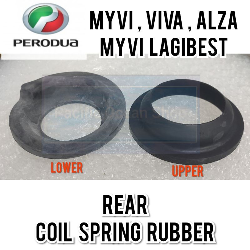 COIL SPRING RUBBER(ORIGINAL)(REAR)PERODUA MYVI,VIVA,ALZA (1PC) GETAH ...