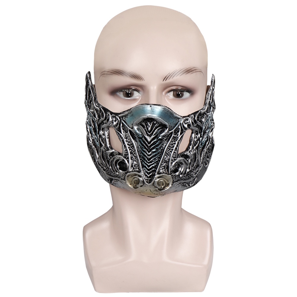 Mortal Kombat -Sub-Zero Mask Cosplay Latex Masks Helmet Party Props ...
