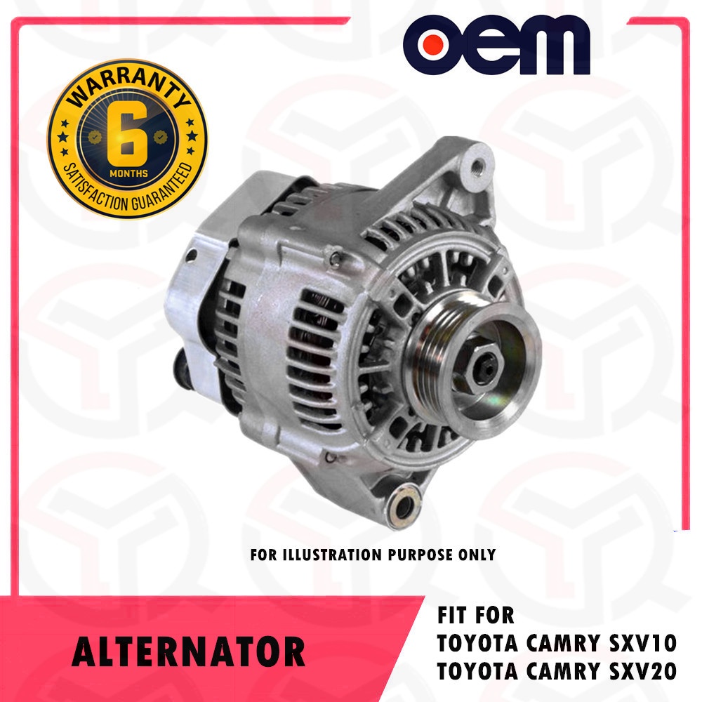 (NEW) TOYOTA CAMRY 2.2 SXV10 SXV20 ALTERNATOR (27060-74360) (6 MONTHS ...
