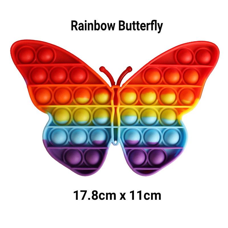 Popit Fidget Push it Pop it Toy Tiktok Trend Train Children's Motor ...