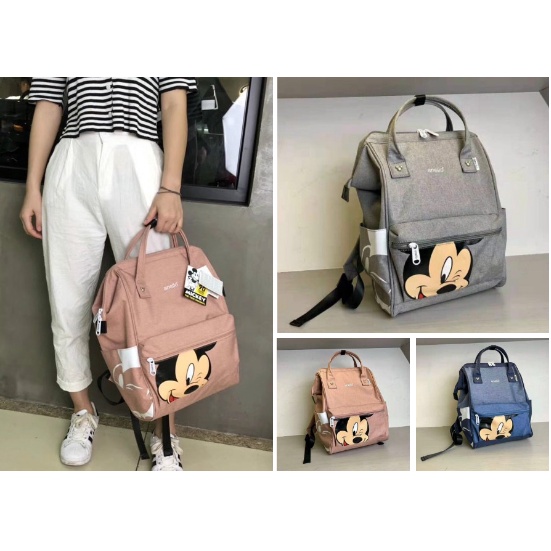 ANELLO MICKEY Mouse Women Bagpack Fashion/ School Mickey Mouse Travel ...