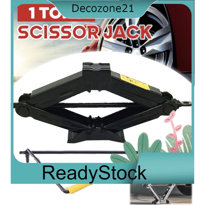 1 Ton Scissor Jack Car Jack Tayar Kereta Pancit Bocor Car Repairing ...