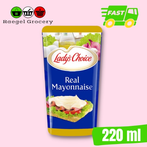 Lady's Choice Real Mayonnaise 220ml - Doy Pack Mayo Pouch | Shopee Malaysia