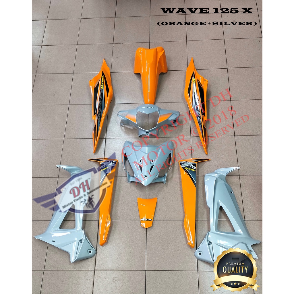 WAVE 125 X COVER SET FULL SET HONDA | Shopee Malaysia