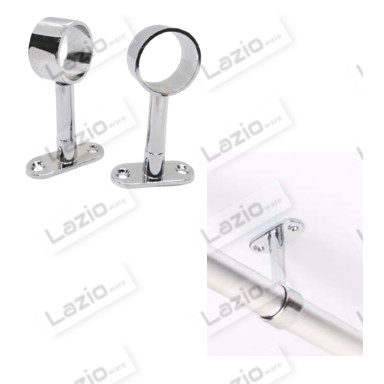 Adjustable Round Pipe Tube Center Support Bracket Holder cabinet ...