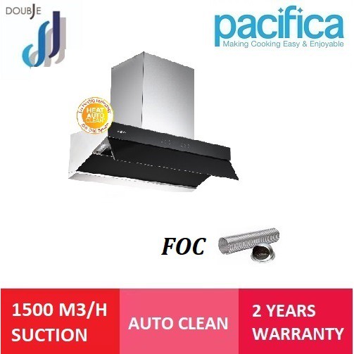 Pacifica Slanted Cooker Hood Heat AutoClean - VX7 Galador | Shopee Malaysia